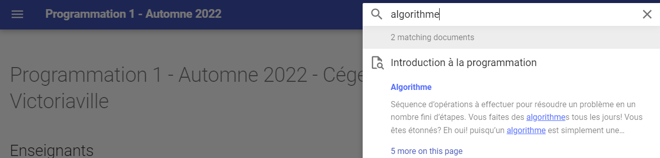 Projet d’amélioration d’une situation d’enseignement et d’apprentissage en exploitant divers ...